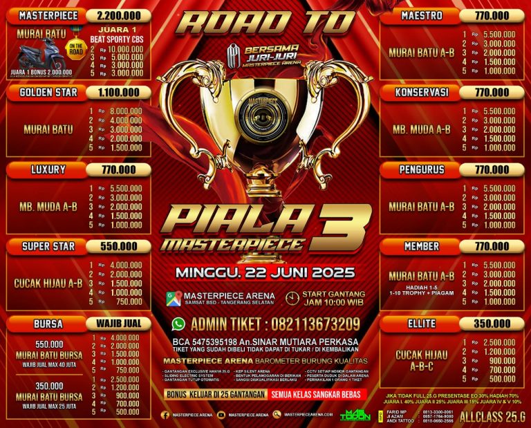 Home - MASTERPIECE ARENA